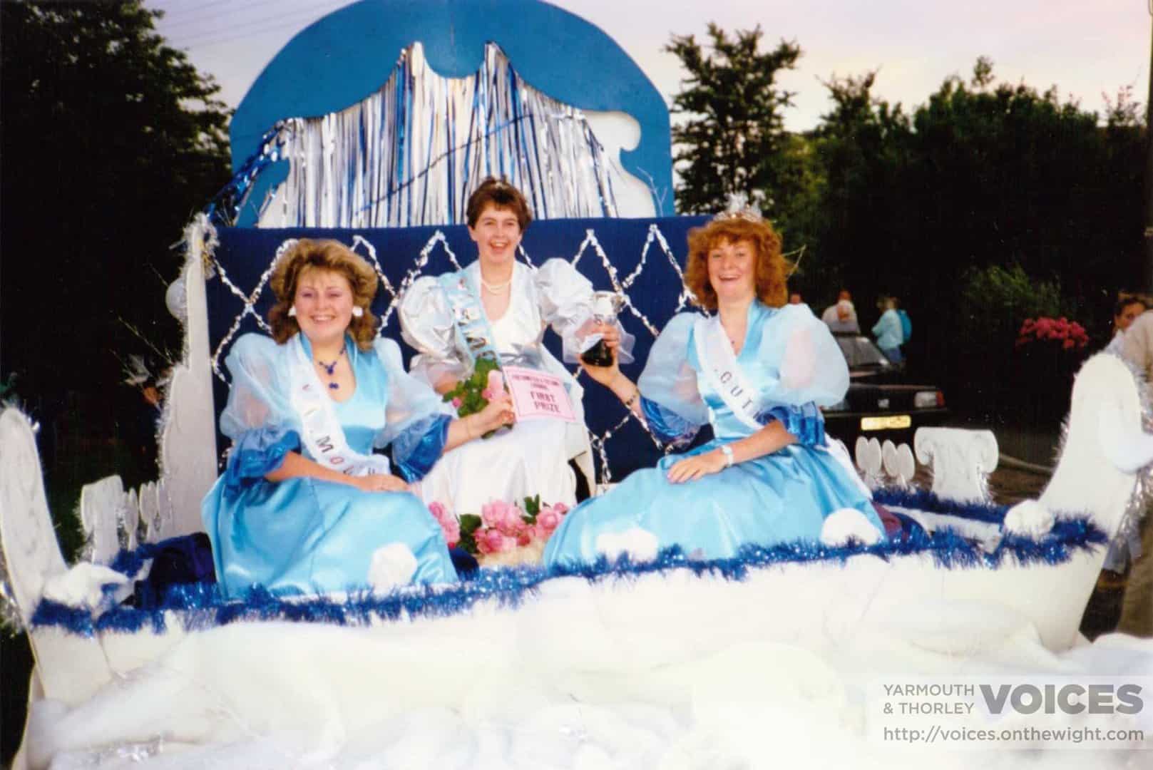 1988 Yarmouth Carnival Queens Float at Freshwater Carnival - Yarmouth ...